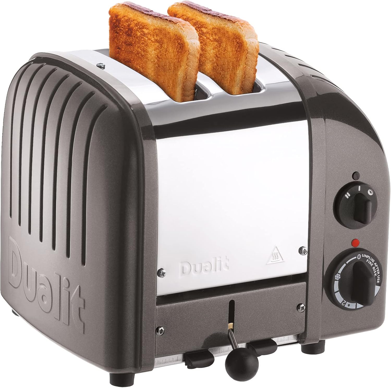 Dualit Classic 2 Slice NewGen Toaster in Stainless Steel with Replacea ...